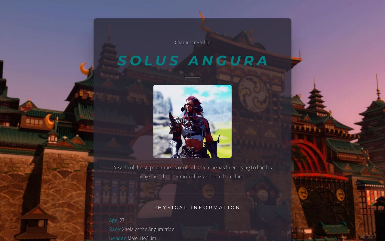 Solus Angura